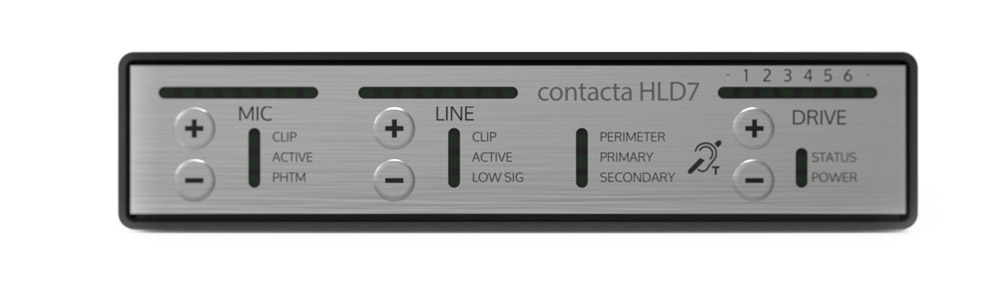 CONTACTA HLD7 HEARING LOOP DRIVER Perimeter, mic/line input, 15Vrms