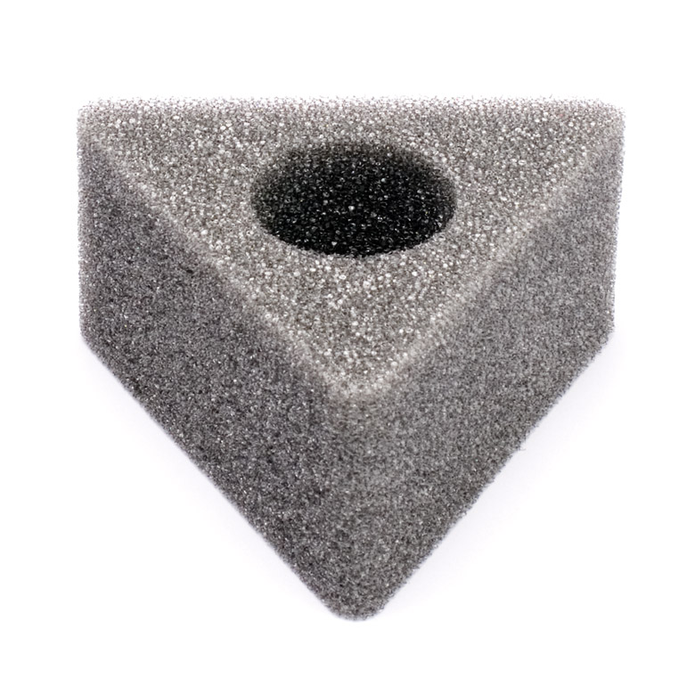 CANFORD MICROPHONE FLAG Triangular,spare foam block, 33mm hole