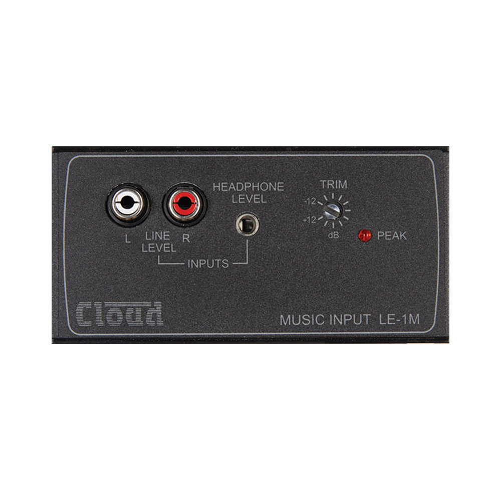 CLOUD LM-2W REMOTE CONTROL PLATE Active, 2x stereo line, 1x microphone ...