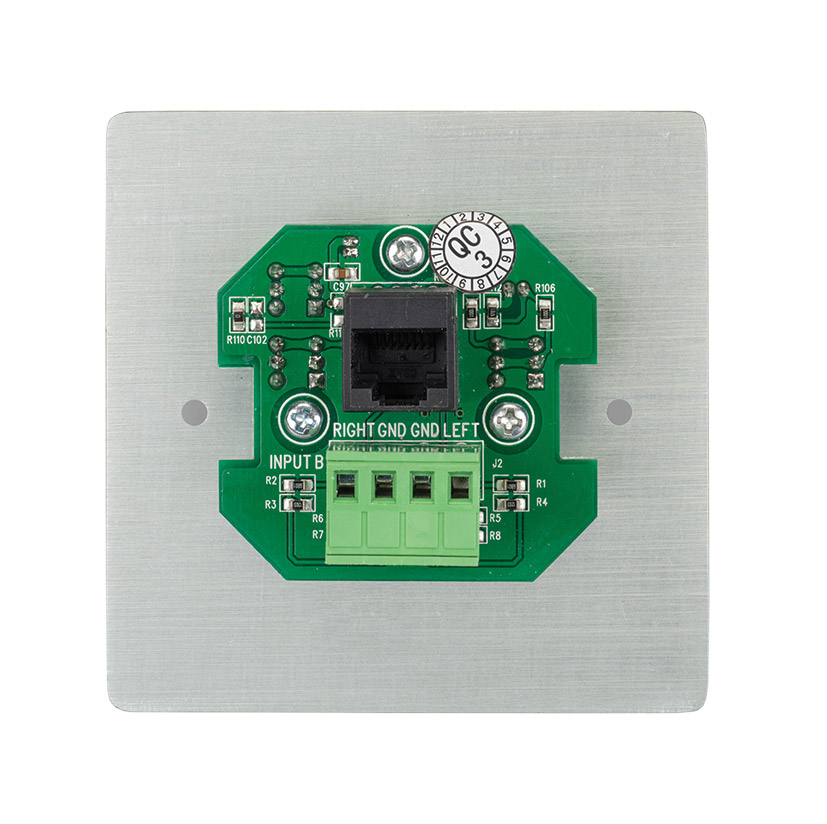 APART ACPR VOLUME CONTROL PANEL With local line input, for SDQ5PIR, RJ45