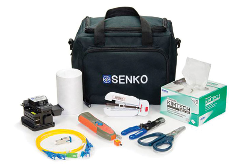 SENKO XP FIT PLUS FIBRE TERMINATION KIT With precision flat cleaver ...