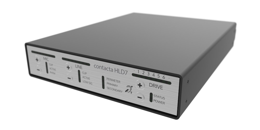CONTACTA HLD7 HEARING LOOP DRIVER Perimeter, mic/line input, 15Vrms