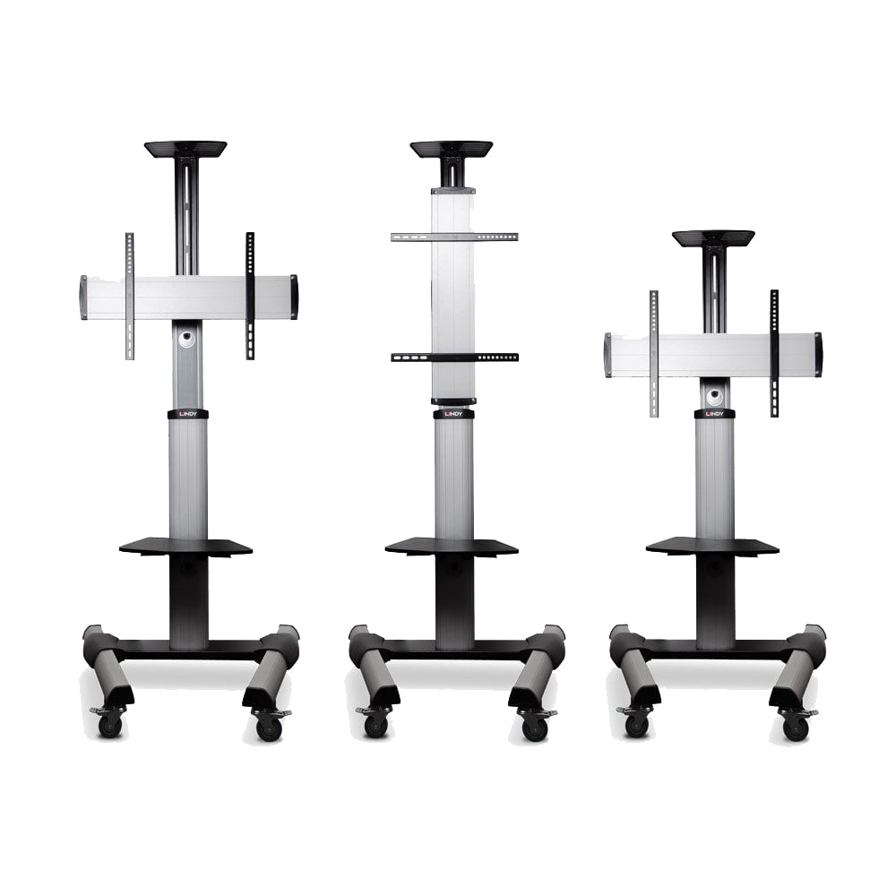 LINDY 40972 DISPLAY MOUNT Single, trolley stand, black