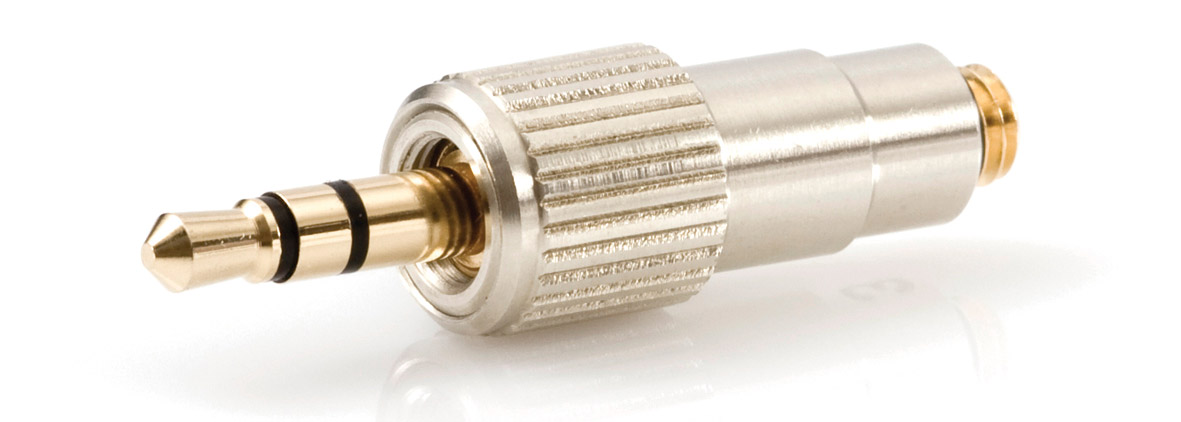 DPA DAD6034 ADAPTER MicroDot to 3.5mm locking jack connector