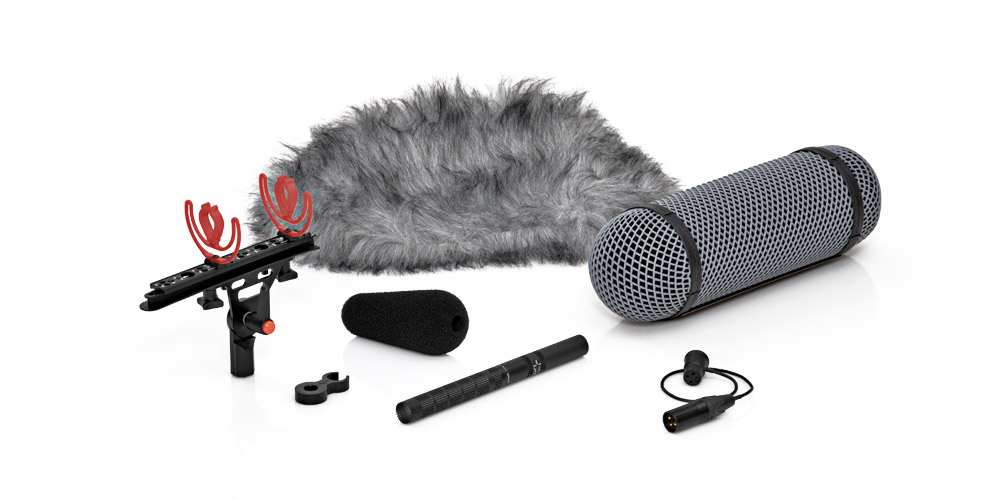 DPA 4017B-R MICROPHONE Shotgun, condenser, supercardioid, with Rycote ...