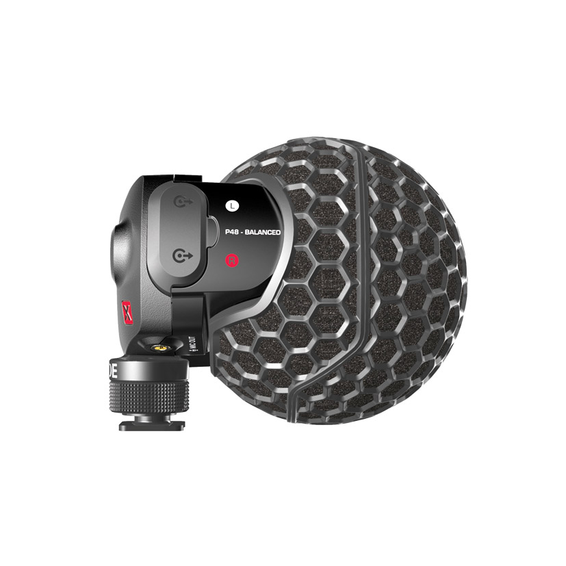 RODE STEREO VIDEOMIC X MICROPHONE Condenser, paired cardioid, X/Y, on ...