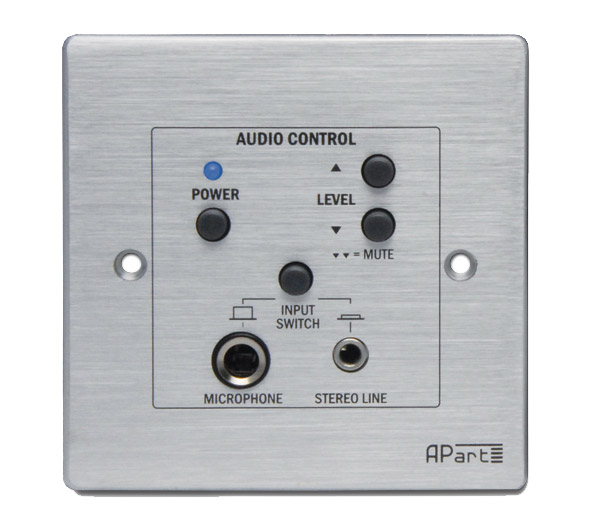 APART ACPL VOLUME CONTROL PANEL With local mic/line input, for SDQ5PIR ...